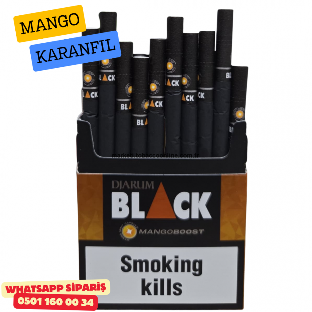Djarum Black MangoBoost Mango Karanfil Sigara x10 Paket